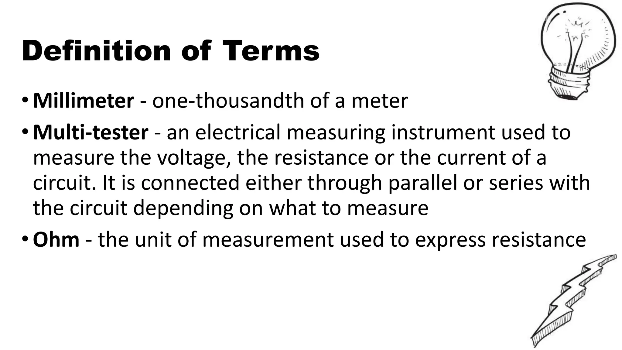 Electrical Measuring Tools and Instruments.pptx