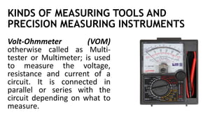 Electrical Measuring Tools and Instruments.pptx