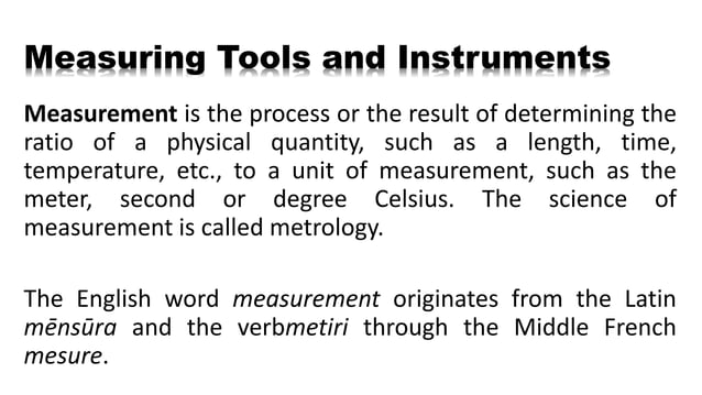 Electrical Measuring Tools and Instruments.pptx | Physics | Science