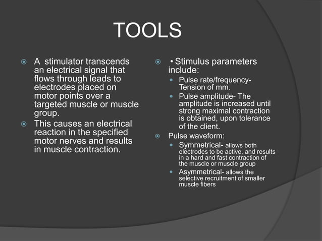 Electrical Modalities | PPTX