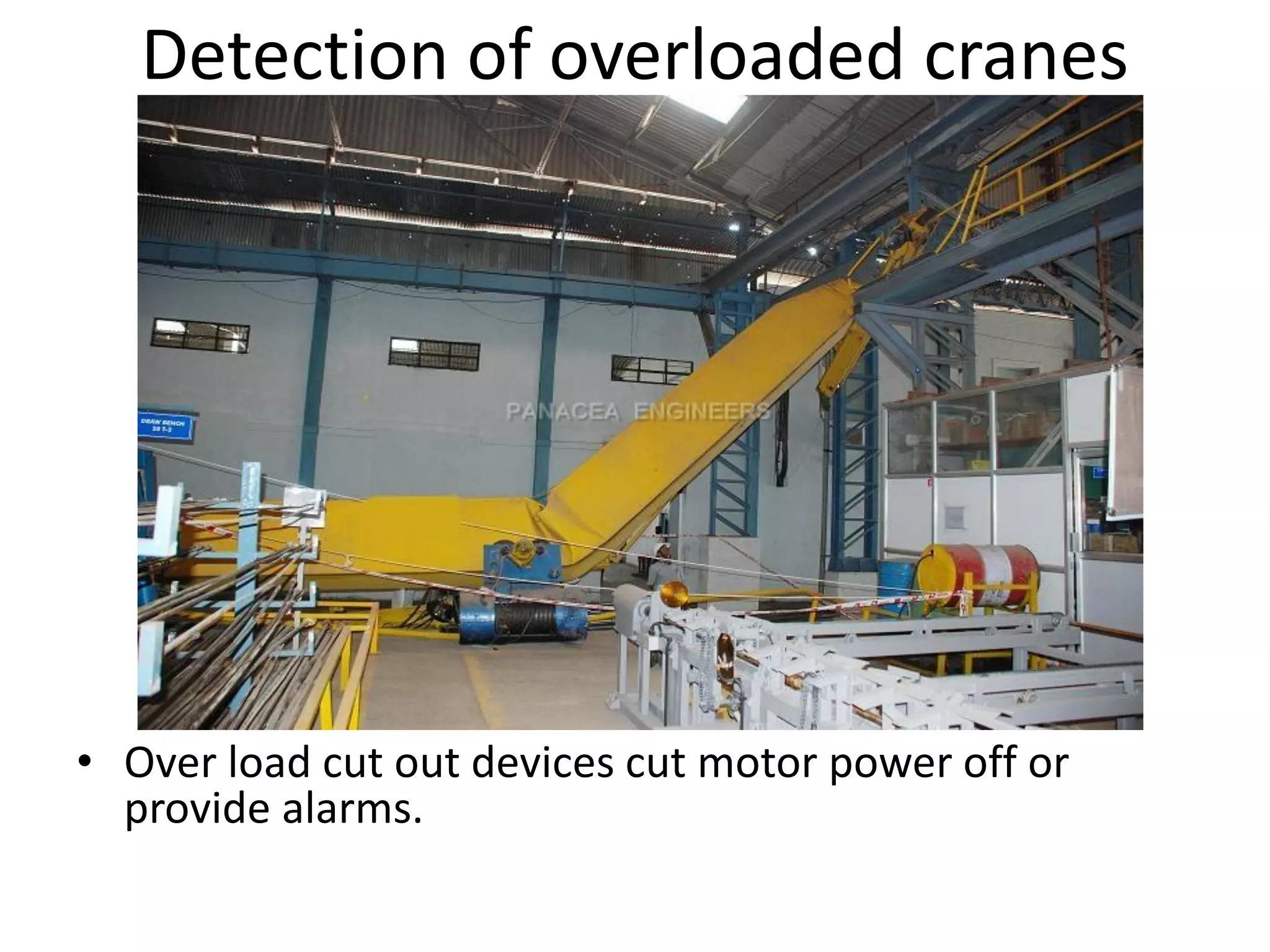 Electrical overhead crane safety | PDF