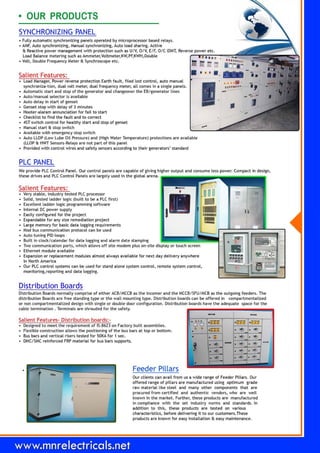 Electrical panels profile | PDF