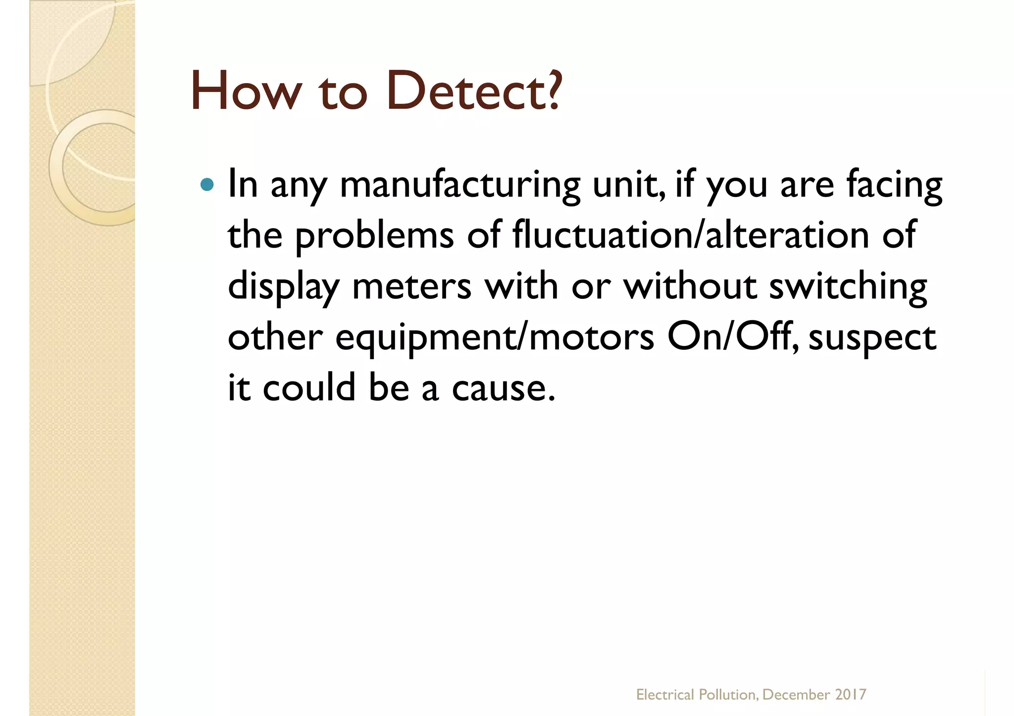Electrical pollution | PPT