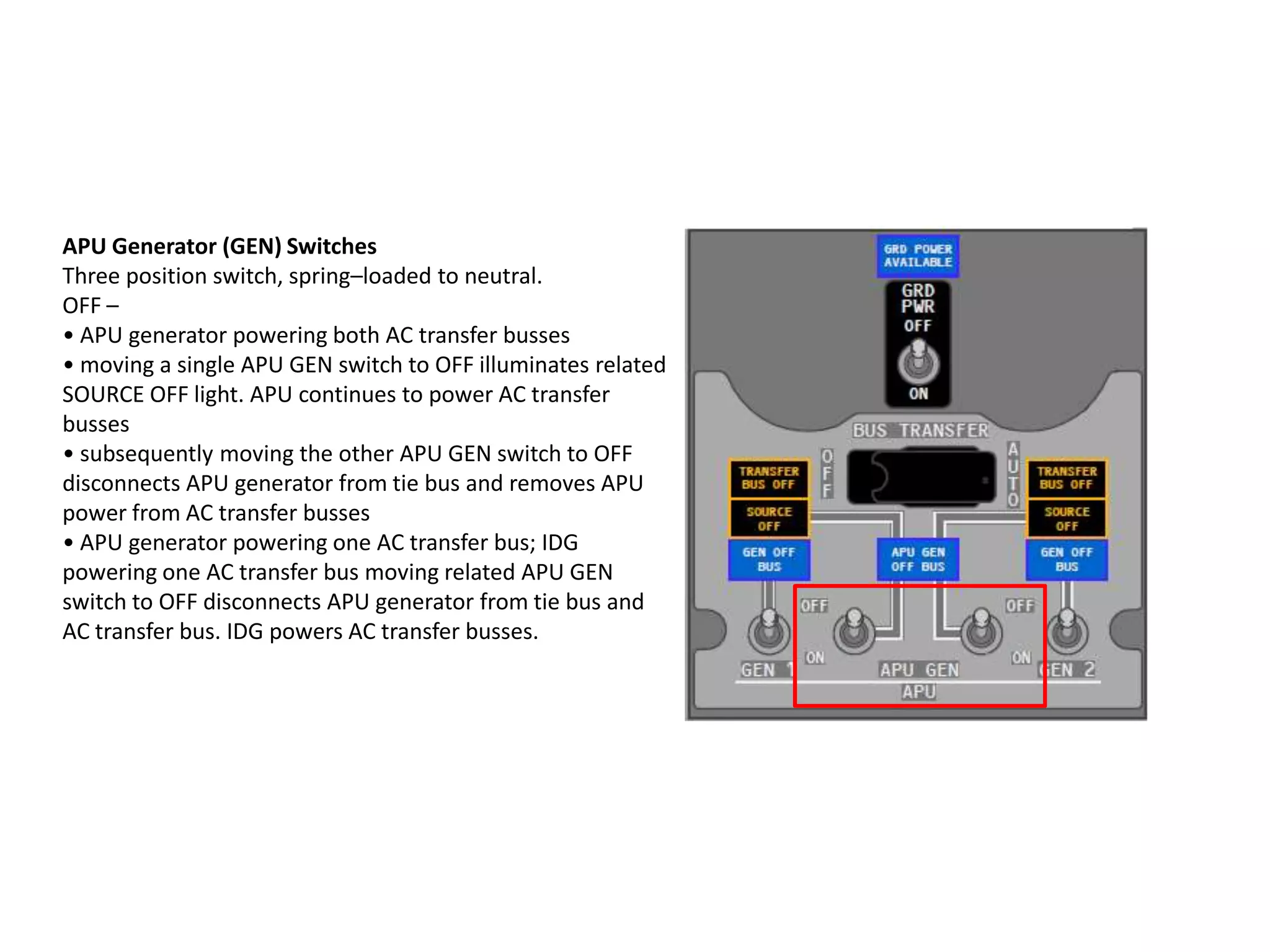 B737NG Electrical power | PPTX