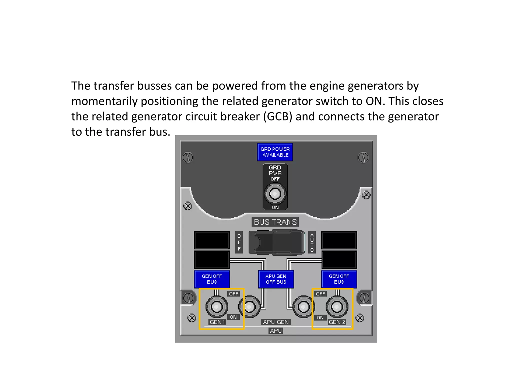 B737NG Electrical power | PPTX