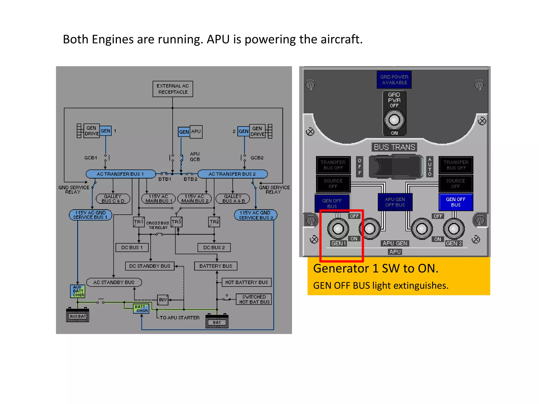B737NG Electrical power | PPTX