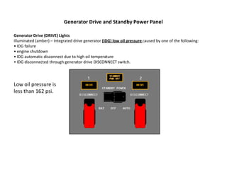 B737NG Electrical power | PPTX