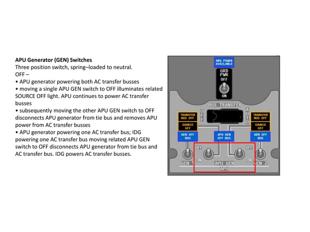B737NG Electrical power | PPTX | Aviation Industry | Industries