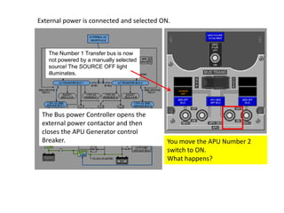 B737NG Electrical power | PPTX