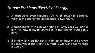 Electrical Power and Energy | PPTX