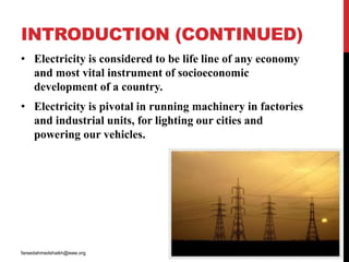 Electrical power generation and its types | PPT