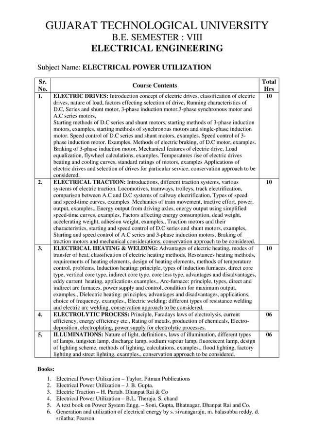 Electrical power utilization | PDF | Free Download