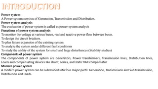 Electrical power system | PPTX