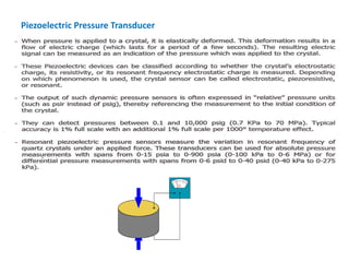 Electrical Pressure Measuring Devices | PPTX