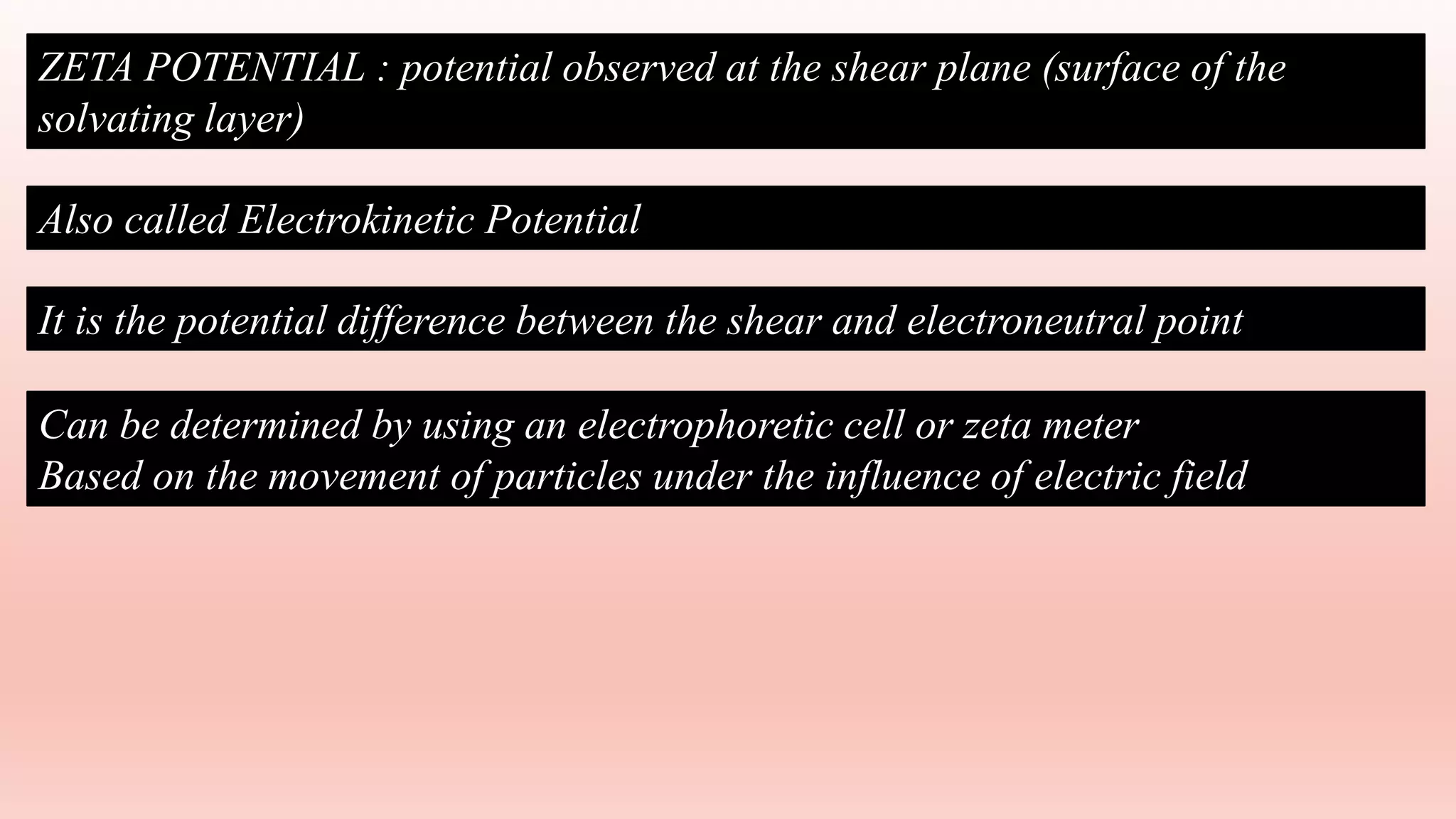 ELECTRICAL DOUBLE LAYER | PPTX