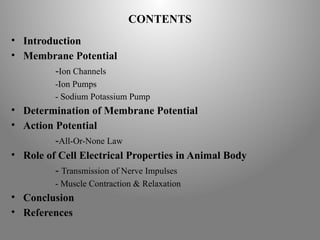 Electrical properties of cell membrane.pptx
