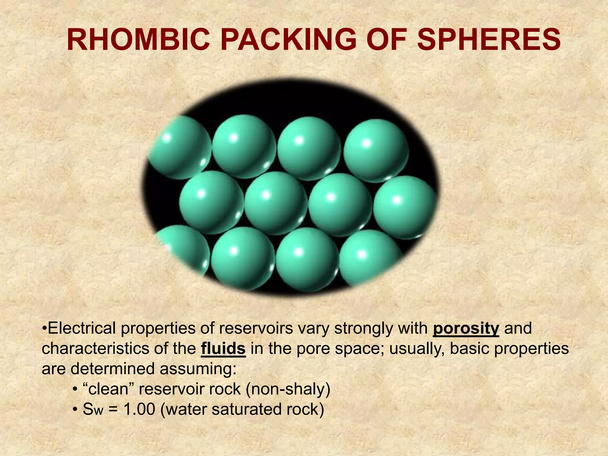 Electrical Properties of Reservoir Rocks | PPT