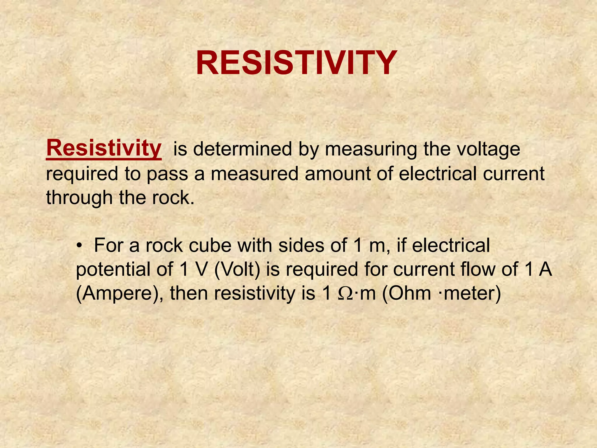 Electrical Properties of Reservoir Rocks | PPT
