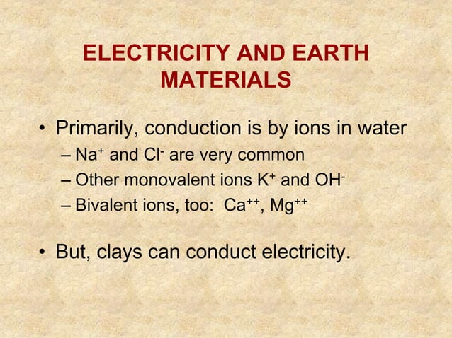 Electrical Properties of Reservoir Rocks | PPT
