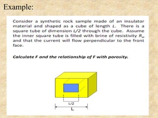 Electrical Properties of Reservoir Rocks | PPT
