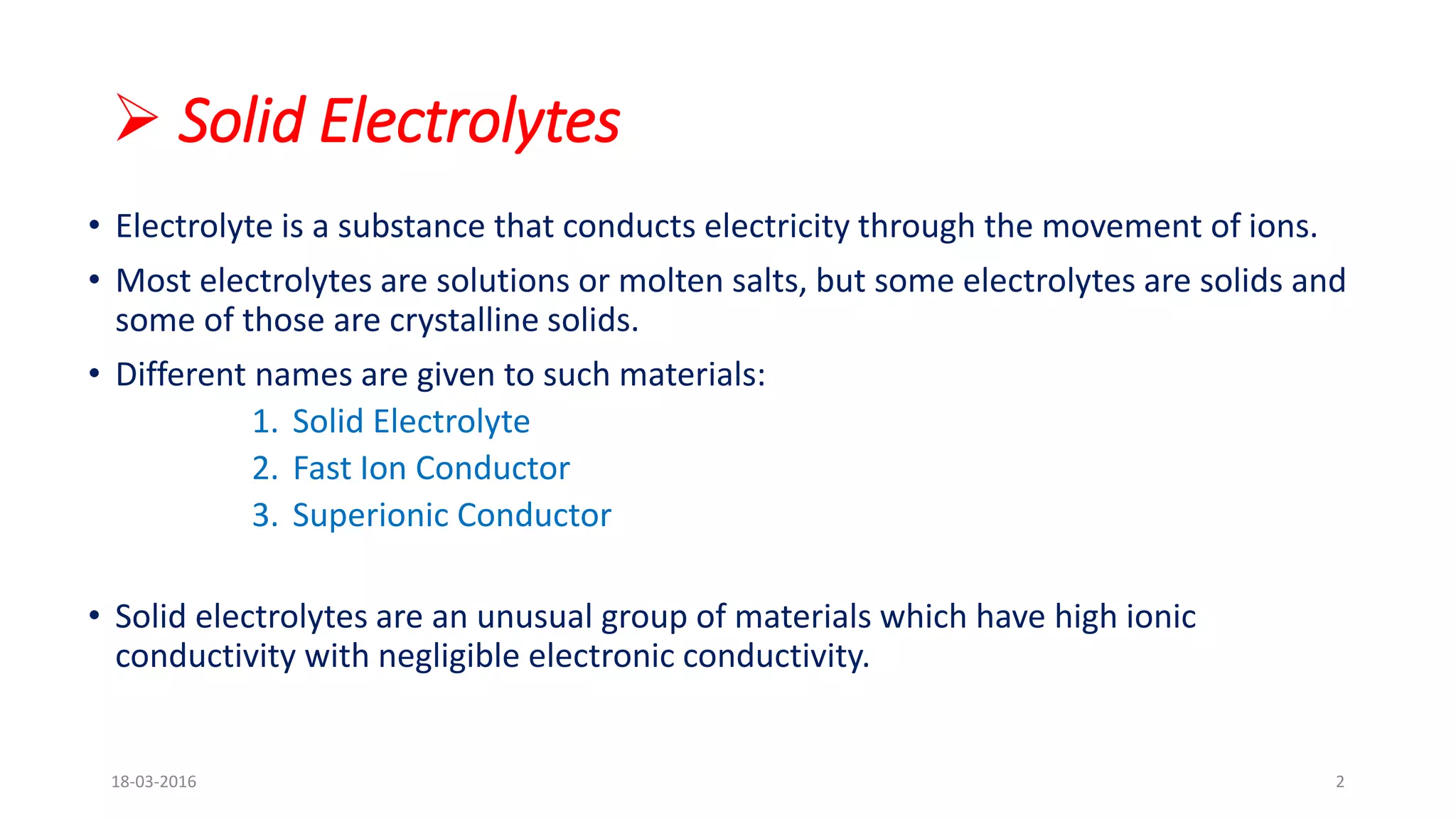 Electrical properties of solids | PPTX