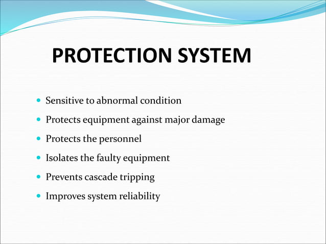 Electrical Protection systems in Thermal power stations.ppt | Consumer ...