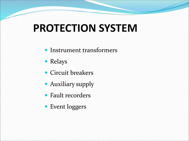 Electrical Protection systems in Thermal power stations.ppt | Consumer ...