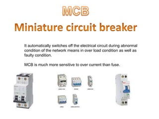 Electrical protective devices ec | PPTX