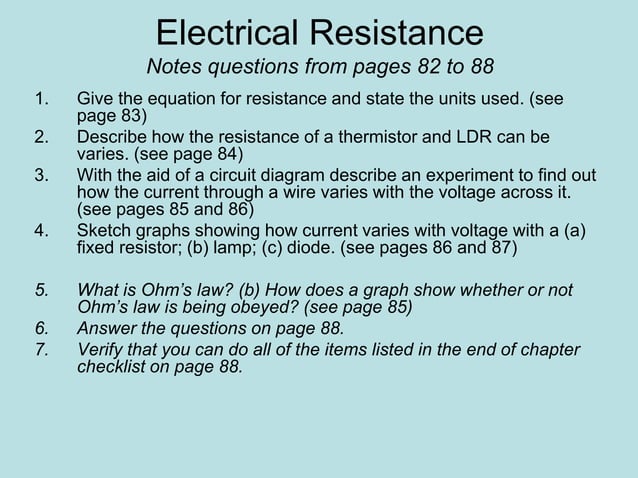 ElectricalResistance.ppt