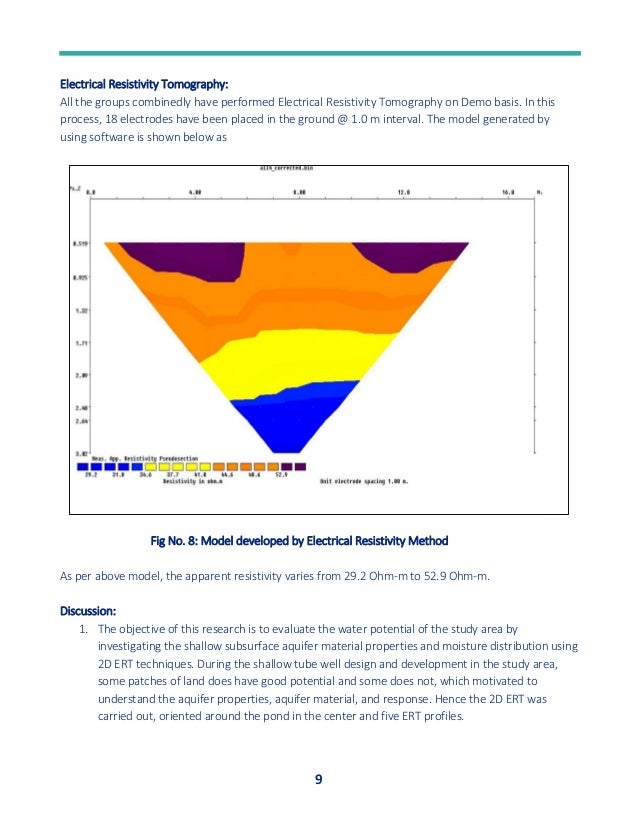 Electrical Resistivity Test | PDF