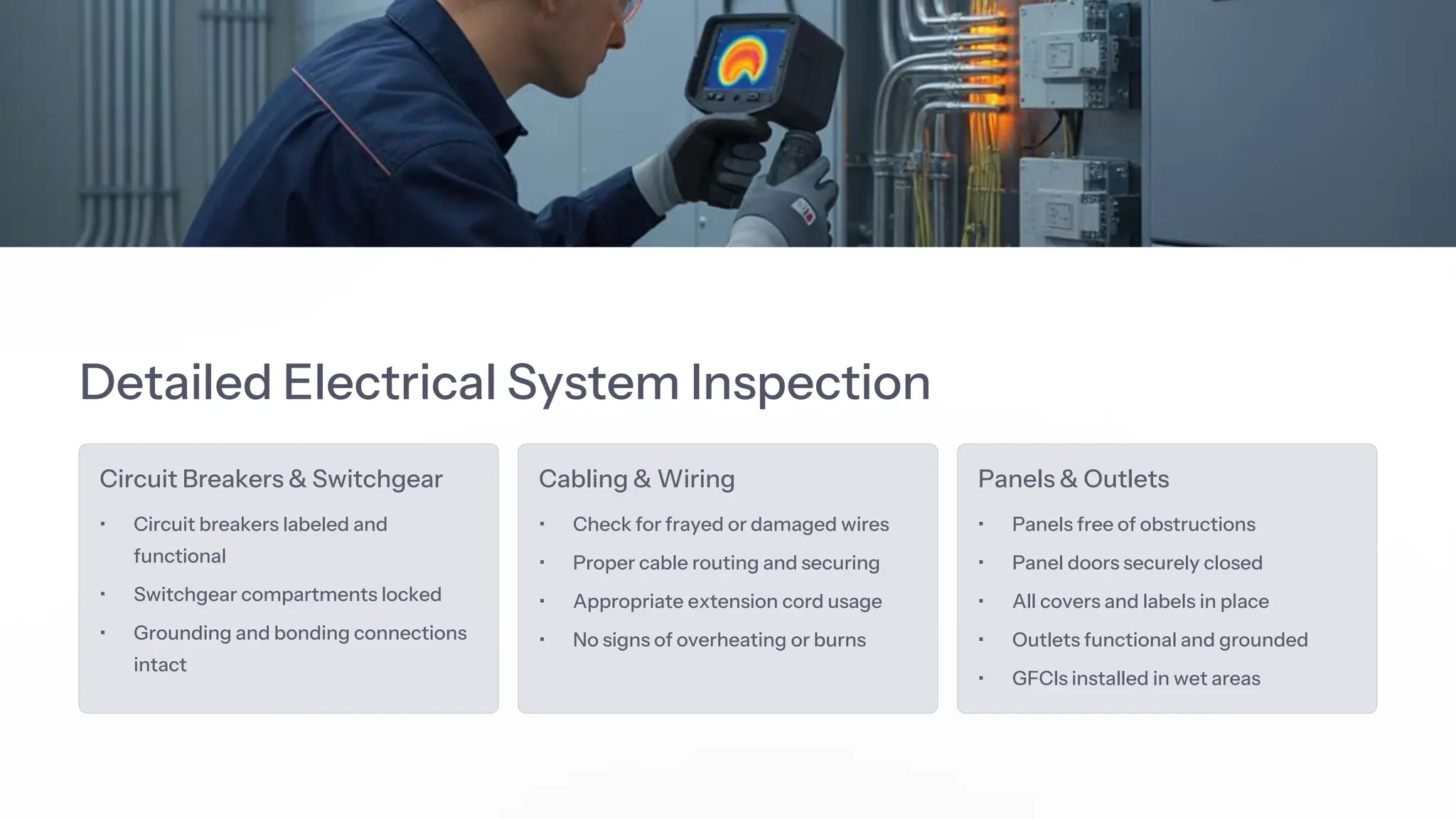 Electrical Risk Assessment Checklist with eAuditor Audits & Inspections ...