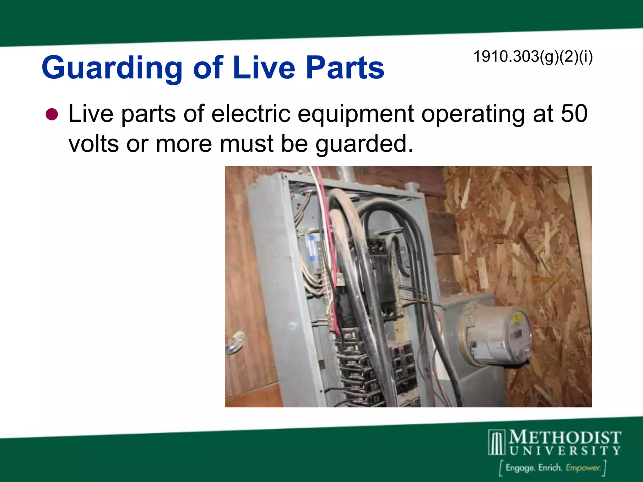 MU Electrical safety | PPTX