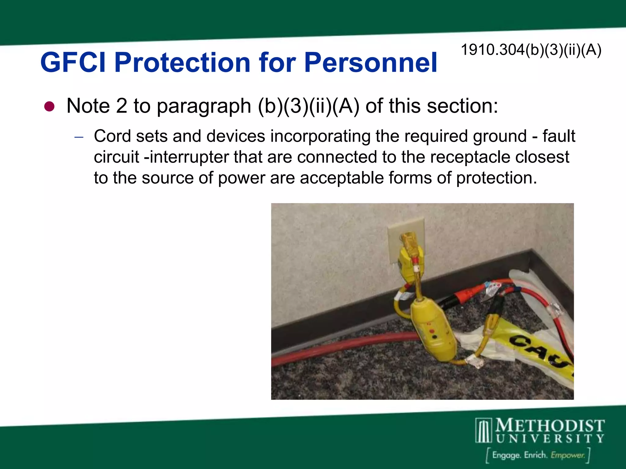 MU Electrical safety | PPTX