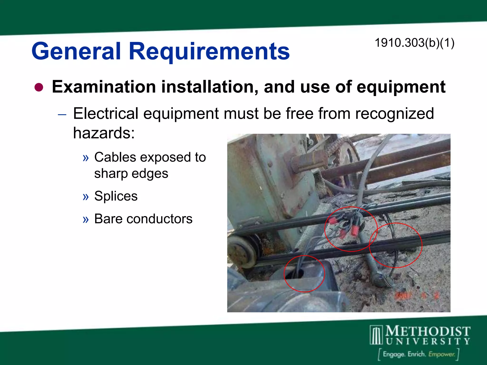MU Electrical safety | PPTX