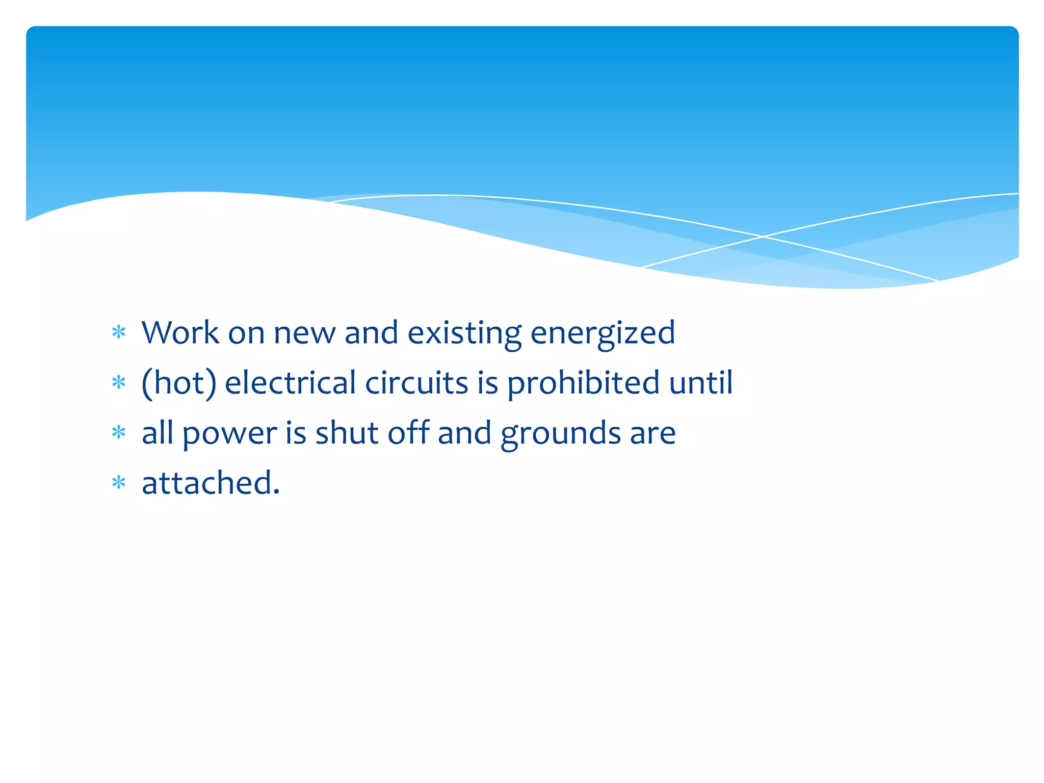 Electrical safety | PPTX