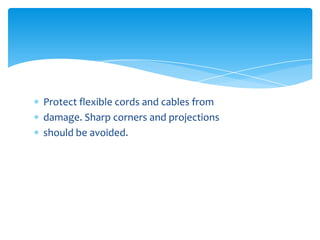 Electrical safety | PPTX