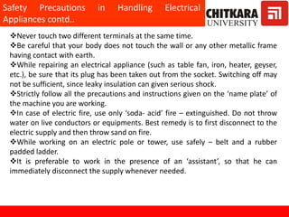 Electrical safety | PDF