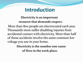 Electrical safety | PPTX