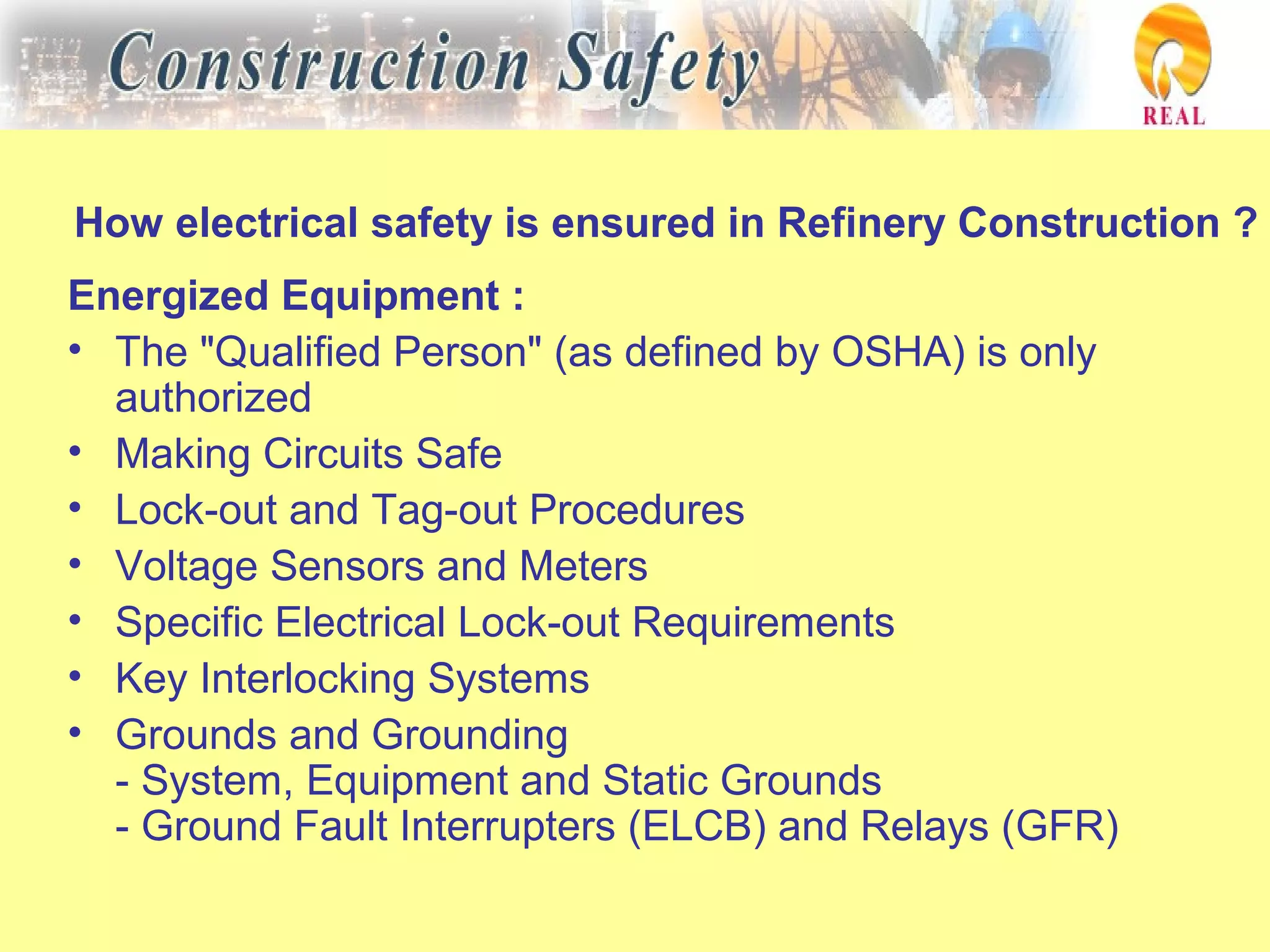 Electrical safety | PPT