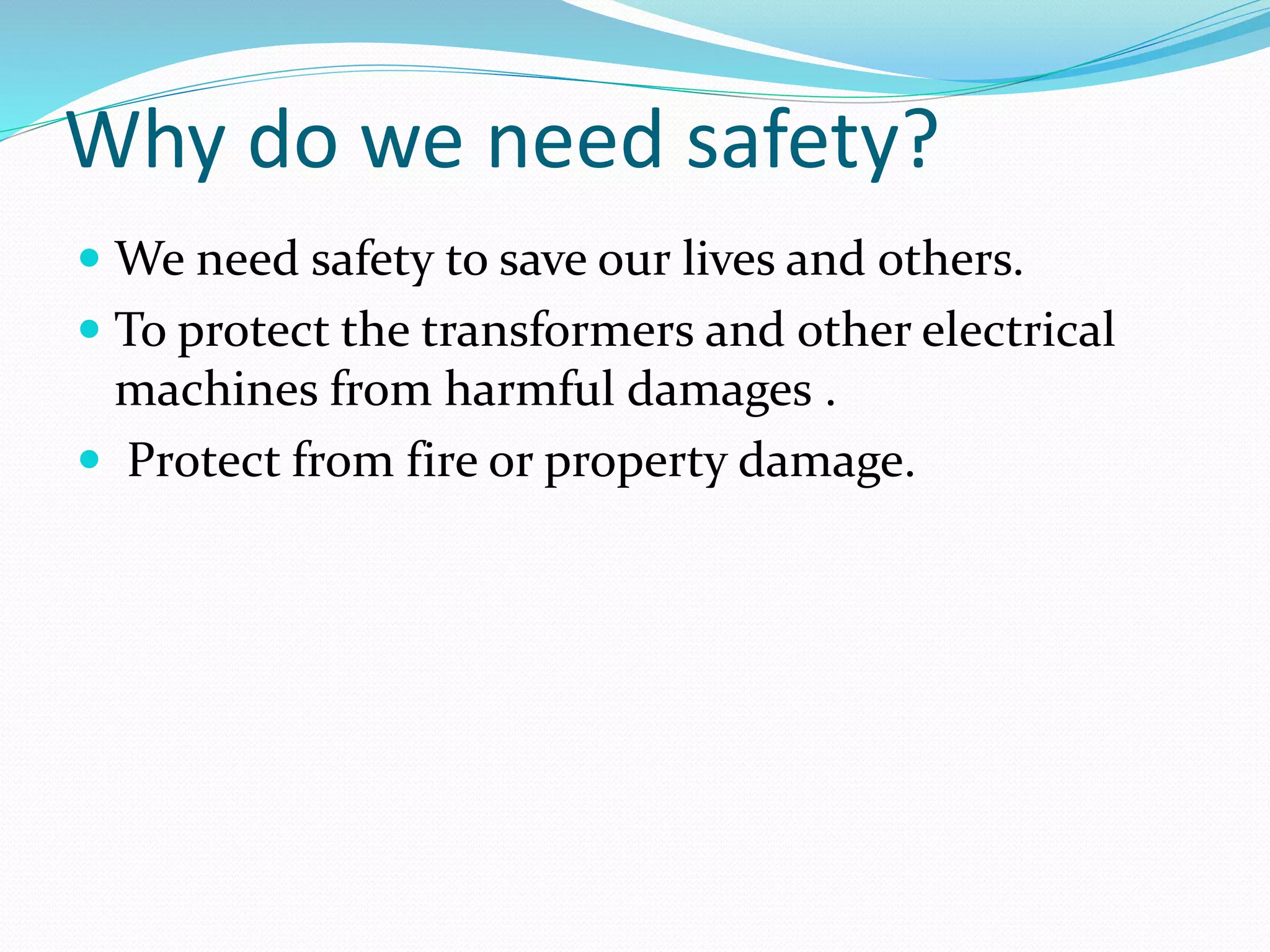 Electrical safety | PPTX