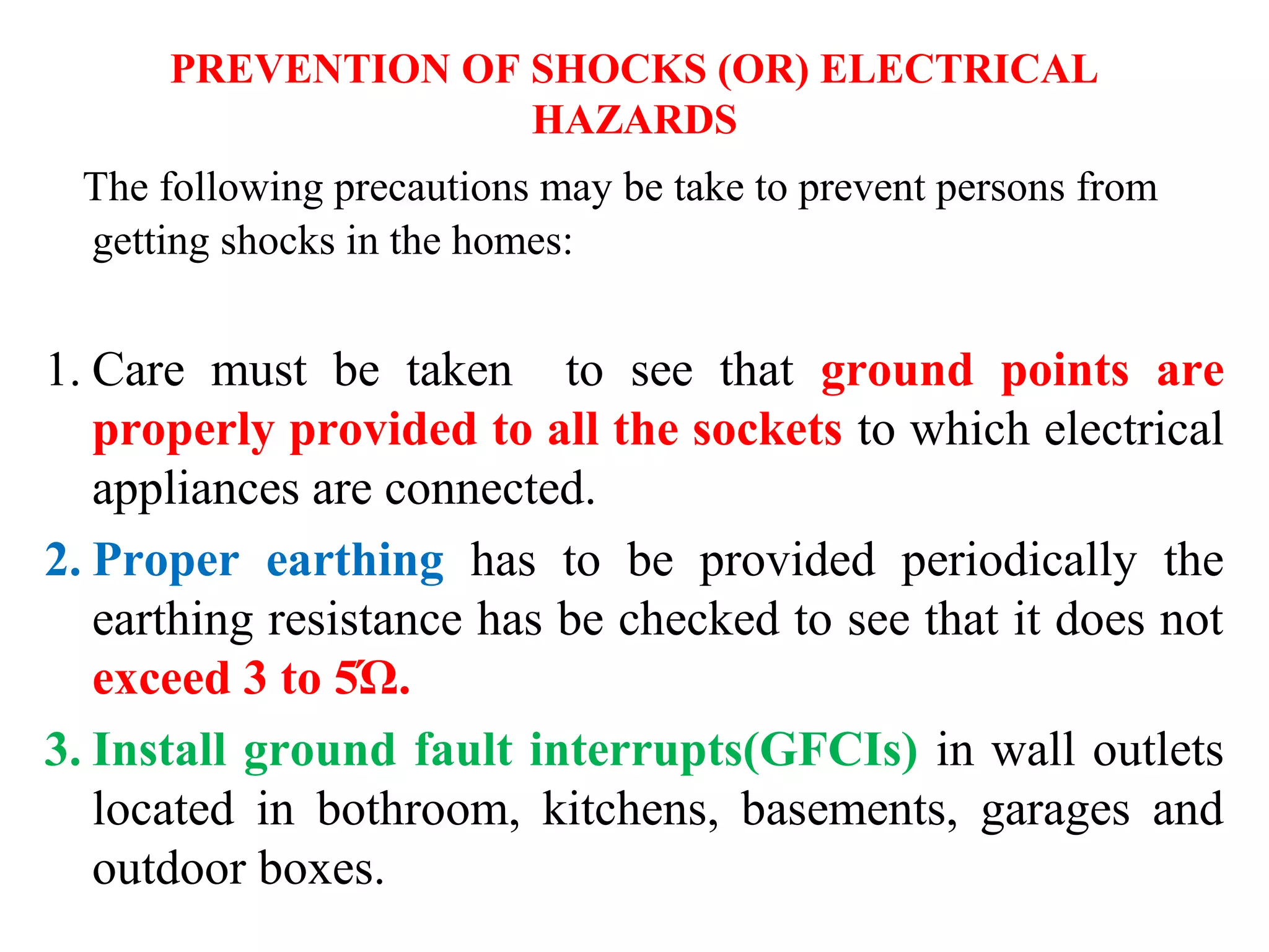 Electrical safety | PPT