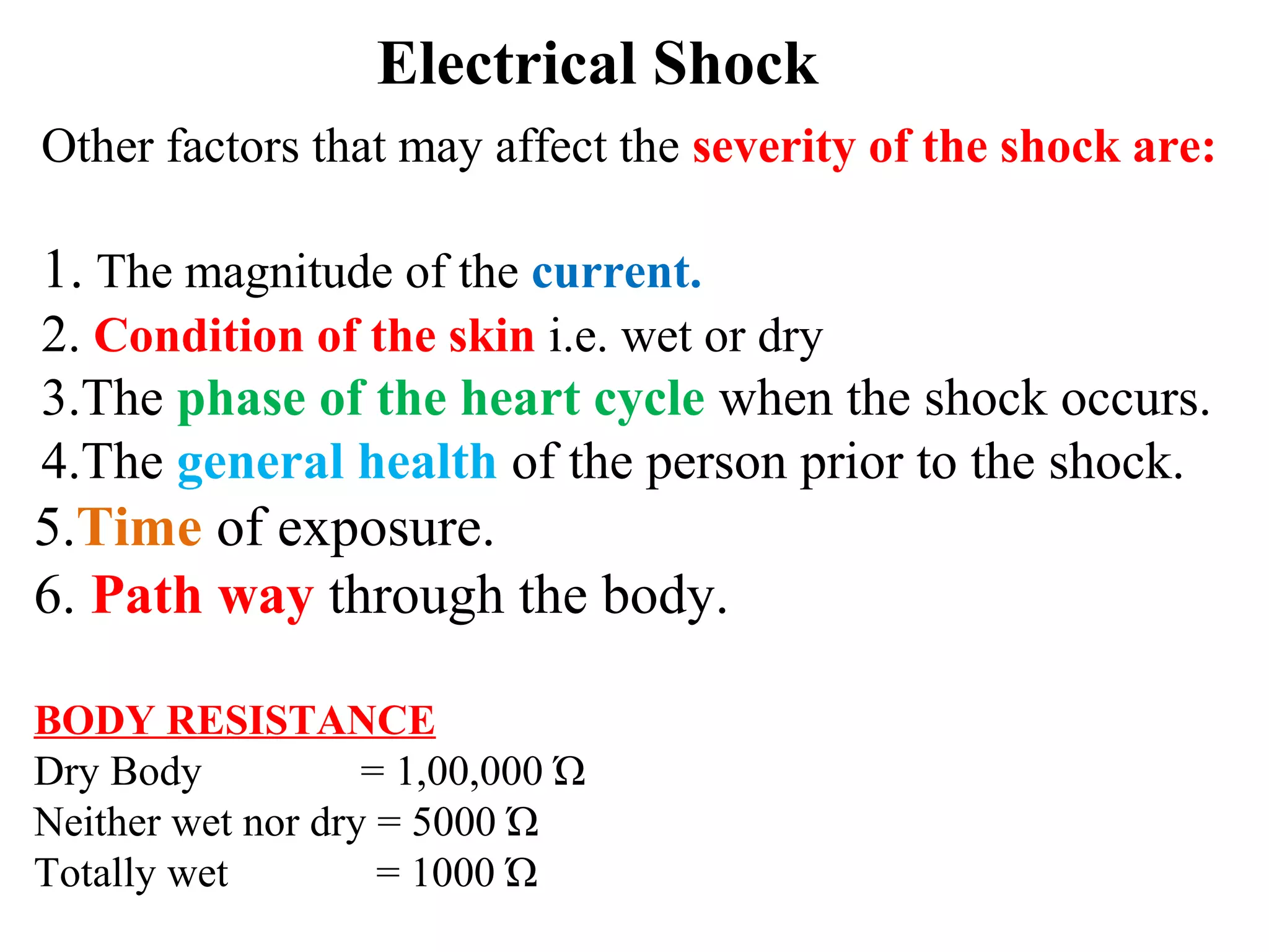 Electrical safety | PPT