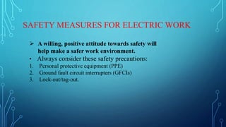 Electrical safety | PPT