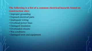 Electrical safety | PPT
