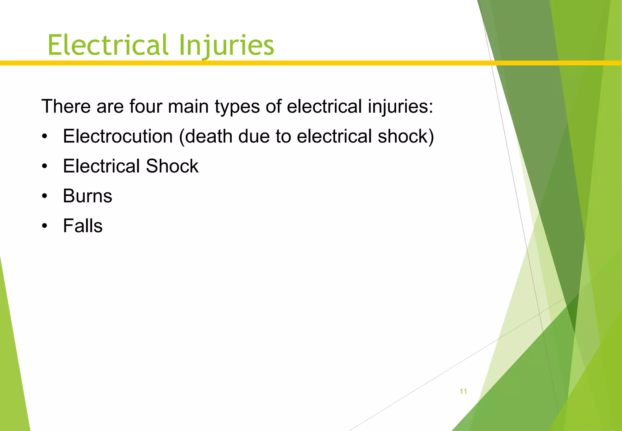 Electrical safety | PPTX