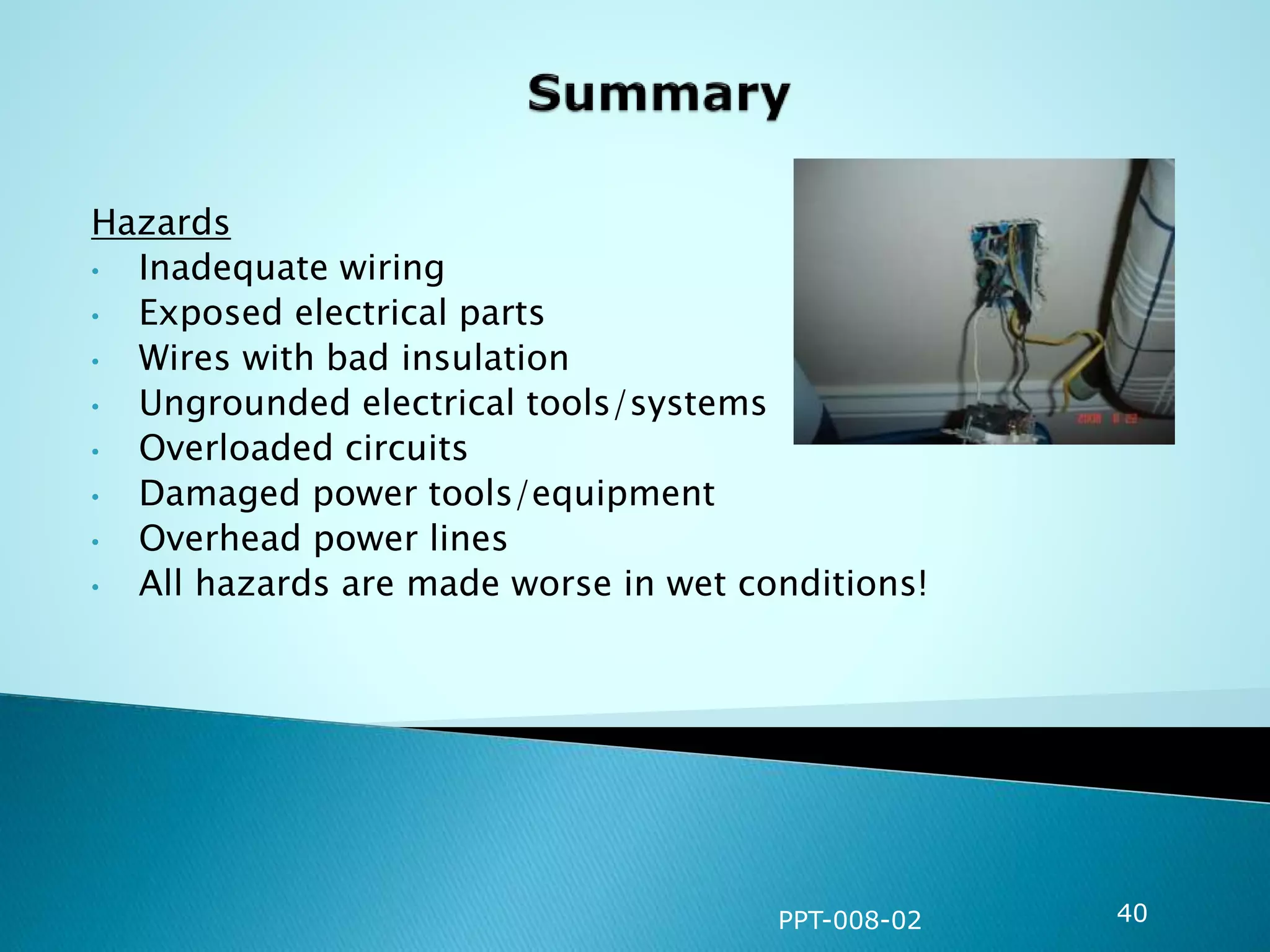 Electrical safety.ppt trianing | PPT