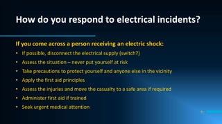 Electrical safety | PPTX
