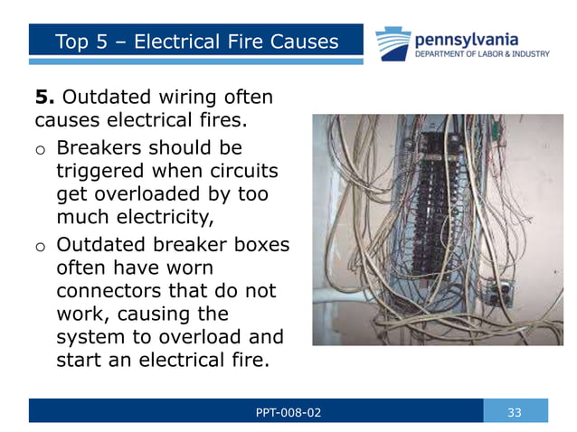 Electrical Safety osha fire precautions .pptx | Injuries | Diseases and ...