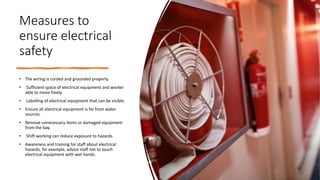 Electrical safety principles, procedures and guidelines | PPTX