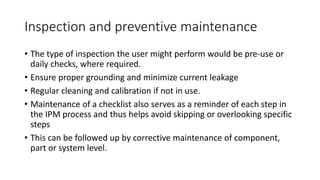 Electrical safety principles, procedures and guidelines | PPTX